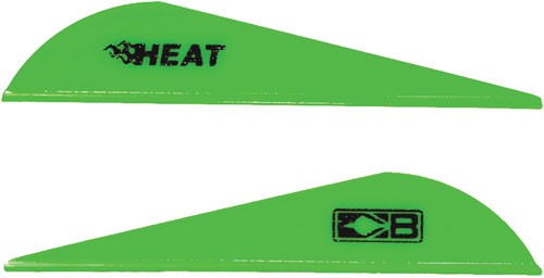 Bohning Heat Vanes Neon Green 36 pk. (Model: 101036NG) - Archery ...