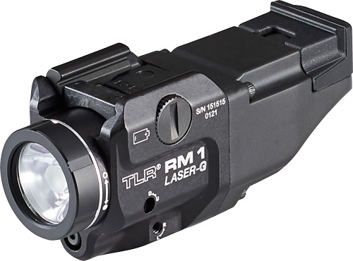 STREAMLIGHT TLR RM 1 LED WITH - GREEN LASER RAIL MOUNT BLACK - Weapon ...