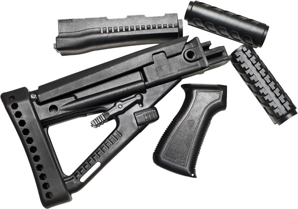 PRO MAG ARCHANGEL AK-47/AKM - STOCK SET BLACK POLYMER - Rifle Stocks at ...