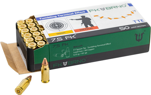 FK Brno 7.5 Ammo 101Gr Spoon Tip 50Rd 12Bx Case - Rifle Ammo at ...