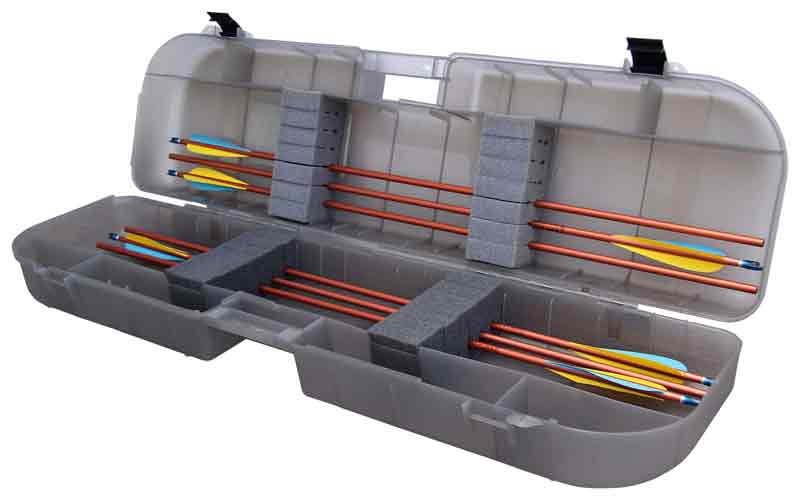 MTM ARROW PLUS CASE - HOLDS UP TO 36 ARROWS SMOKE - Archery Supplies at ...