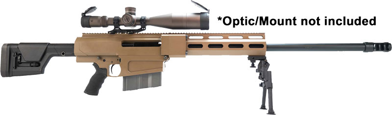 BUSHMASTER BA50 50BMG 29in. - BARREL 10-SHOT FLAT DARK EARTH - Bolt ...