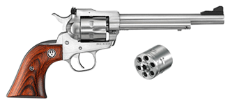 22LR-22WMR 6.5" AS S-S WOODRUGER SINGLE-SIX CONVERTIBLE - Revolvers at ...