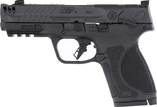 S&W M&P9 PC M2.0 COMPACT COMP - 4.22in. 10-RD OPTICS RDY SAFETY - Semi ...