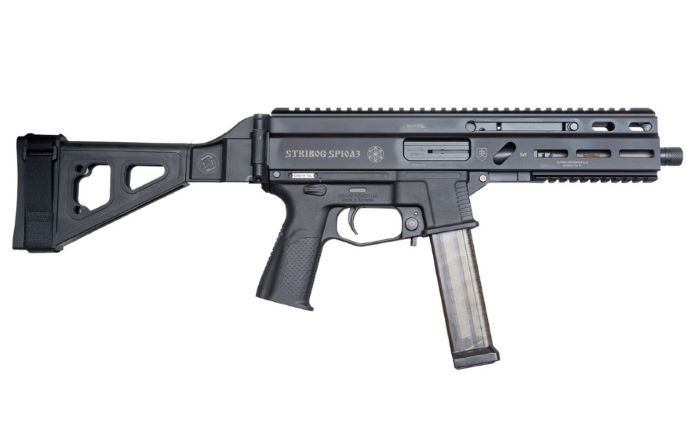 GRAND POWER STRIBOG SP10A3 - 10MM 8in. BBL 20RD W/ BRACE BLK - Semi ...