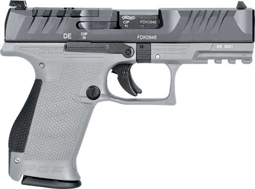 WALTHER PDP COMPACT 9MM 4in. FS - 15-SHOT GRAY POLYMER FRAME - Semi ...