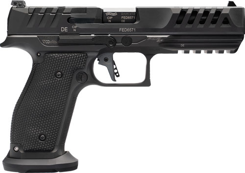 WALTHER PDP SF MATCH 9MM 5in. OR - 18-SHOT BLACK STEEL FRAME - Semi ...