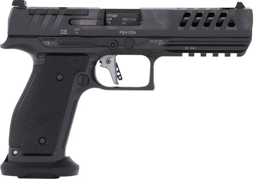 WALTHER PDP SF MATCH 9MM 5in. OR - 10-SHOT BLACK STEEL FRAME - Semi ...