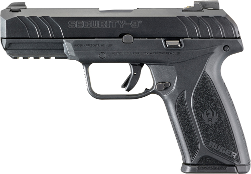 RUGER SECURITY-9 PRO 9MM LUGER - TRITIUM 15-SHOT BLUED - Semi Auto ...