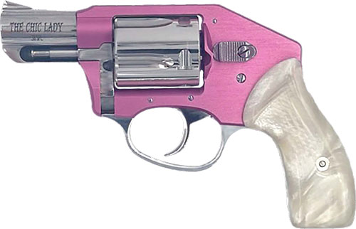 CHARTER ARMS CHIC LADY 38SPL - OFF DUTY 2in. PINK/POLISH W/CASE ...