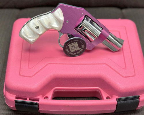 CHARTER ARMS CHIC LADY 38SPL - OFF DUTY 2in. PINK/POLISH W/CASE ...