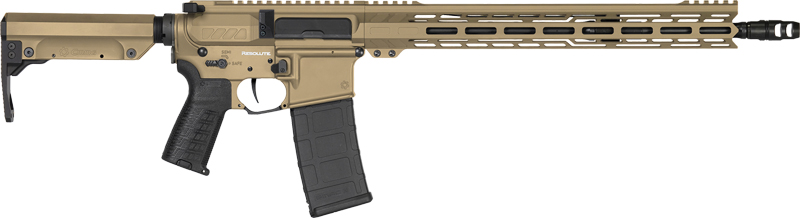 CMMG RIFLE RESOLUTE MK4 5.56MM - 16.1in. 30RD COYOTE TAN - Semi Auto ...