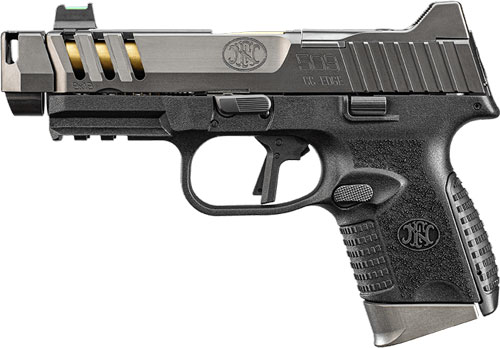 FN 509 CC EDGE COMPENSATOR - 9MM 2-15RD 1-12RD BLACK/GRAY - Semi Auto ...