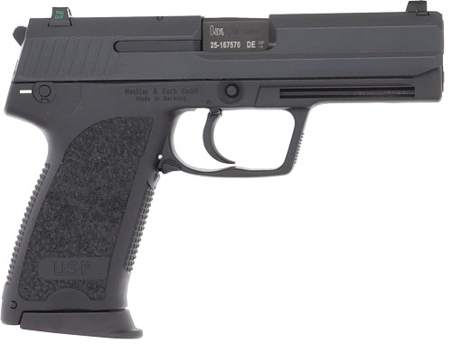 HK USP45 V1 DA/SA 45ACP - 4.41in. BBL NS 3-10RD BLACK - Semi Auto ...