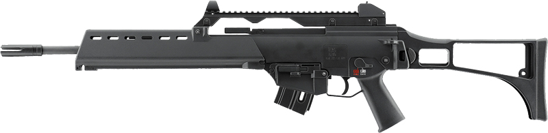 HK G36 RIFLE 22LR 16.1in. BBL - 10RD FOLDING BUTTSTOCK BLACK - Semi ...