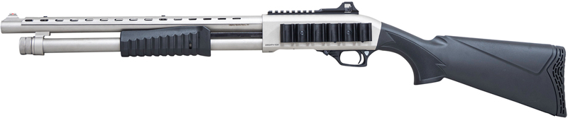CITADEL MARINER 12GA. PUMP - 4+1 ADJ. SIGHT BLACK/NICKEL - Pump Action ...