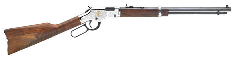 HENRY AMERICAN BEAUTY - 22S/L/LR 20in. OCTAGON ENGRAVED - Lever Action ...