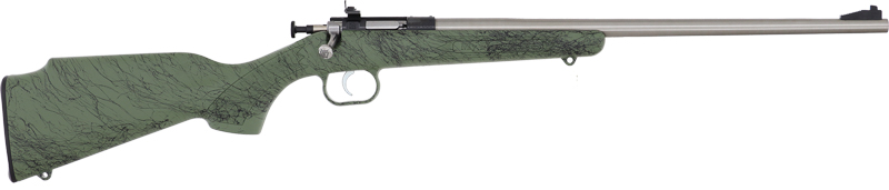 CRICKETT RIFLE G2 22LR GREEN - SYNTHETIC/BLACK WEB STAINLESS - Bolt ...