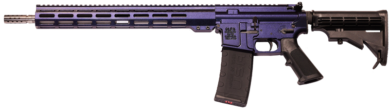 GLFA AR15 GALAXY 223 WYLDE 16in. - S/S BBL MYSTIQUE PURPLE FINISH ...