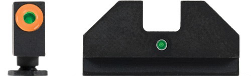 XS F8 NGT SGT SET FOR GLOCK 43 - W/ FRNT ORG DOT/REAR WIDE NTCH - Gun ...