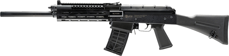 JTS AK STYLE SHOTGUN 12GA - 3in. 2-5RD MAGS M-LOK RAIL BLACK - Semi ...