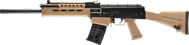 JTS AK STYLE SHOTGUN 12GA - 3in. 2-5RD MAGS M-LOK RAIL FDE - Semi Auto ...