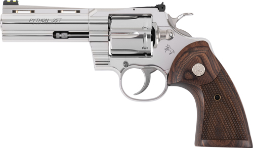 COLT PYTHON 357MAG 6in. SS - ADJ SIGHT WALNUT GREEN FO - Revolvers at ...