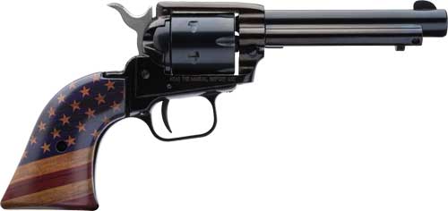 HERITAGE 22LR 4.75in. FS BLUED - USA FLAG GRIP - Revolvers at GunBroker ...