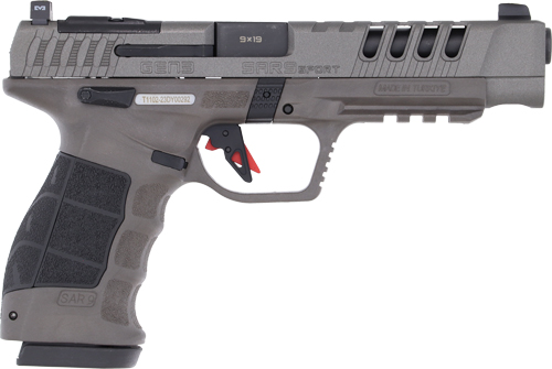SAR USA SAR9 SPORT 9MM GEN 3 - 5.2in. BBL 17&19 RD MAG PLATINUM - Semi Auto Pistols at GunBroker ...