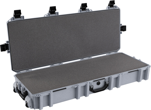 PELICAN VAULT TACTICAL RIFLE - CASE W/ WHEELS/FOAM 44in. GRAY - Gun ...