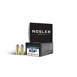 NOSLER 9MM 124GR ASP JHP 20RD 10BX/CS