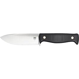 COBRATEC BACK COUNTRY 4.5" BLACK W/KYDEX SHEATH 8.1OZ