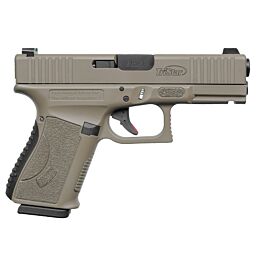 TRISTAR APOC 9MM 15RND FDE W/FIBER OPTIC SIGHTS