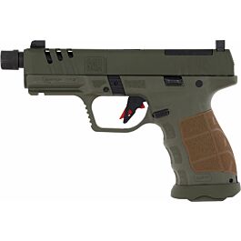 SAR USA SAR9 COMPACT SOCOM 9MM 4.7" BBL 15/21 RD MAG SF GREEN