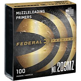 FEDERAL 209 MUZZLOADER PRIMERS 2000 PACK CASE