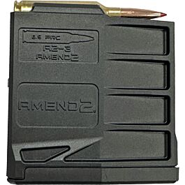 AMEND2 MAGAZINE 6.5 PRC 3 RD POLYMER BLACK BLACK
