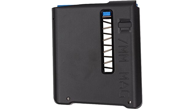 GLFA MAGAZINE GL10 LA 7MM REM MAG 5 ROUNDS BLACK