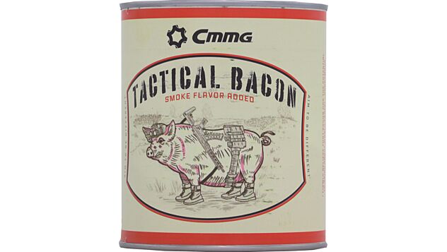 CMMG TACTICAL BACON 12OZ CAN V1 RETRO