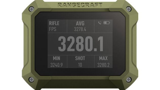 ATHLON RANGECRAFT VELOCITY PRO RADAR CHRONOGRAPH 2.4" DISPLAY