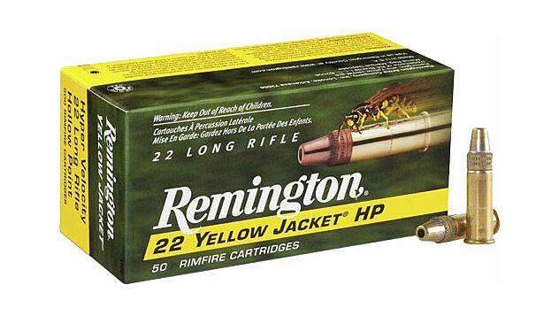 REMINGTON YELLOW JACKET 22LR 33GR TC LEAD-HP 50RD 100BX/CS