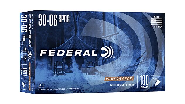 FEDERAL POWER-SHOK 30-06 180GR SP 20RD 10BX/CS
