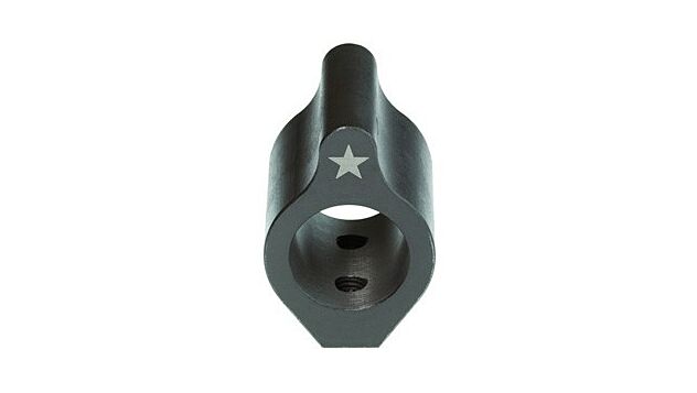 BCM GAS BLOCK LOW PROFILE .625 BLACK STEEL