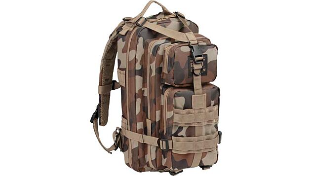 BULLDOG COMPACT BACKPACK W/ MOLLE THROWBACK CAMO