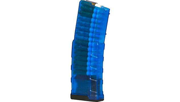 MFT EXD MAGAZINE AR15 5.56X45 223 30RD CLEAR BLUE POLYMER
