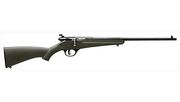 SAVAGE RASCAL YOUTH SINGLESHOT 22LR ACCU TRIGGER BLUED/GREEN