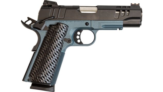 GLFA 1911 PISTOL 45ACP 4.25" FS BLACK SLIDE TITANIUM FRAME