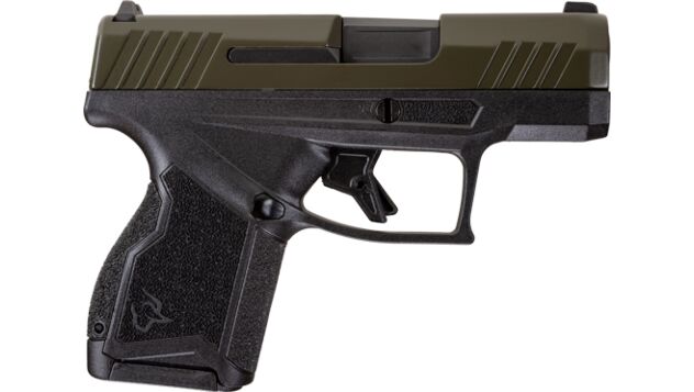 TAURUS GX4 9MM 11-SHOT MATTE BLACK/GREEN POLYMER