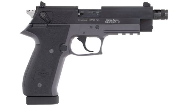 GERMAN SPORT FIREFLY 22LR 4.9" FS 13RD THREADED GREY