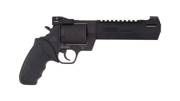 TAURUS RAGING HUNTER 500S&W 6 3/4" 5-SHOT BLUED RUBBER