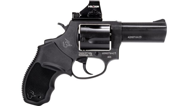 TAURUS 605 357MAG 3" FS 5-SHOT BLACK OPTIC READY